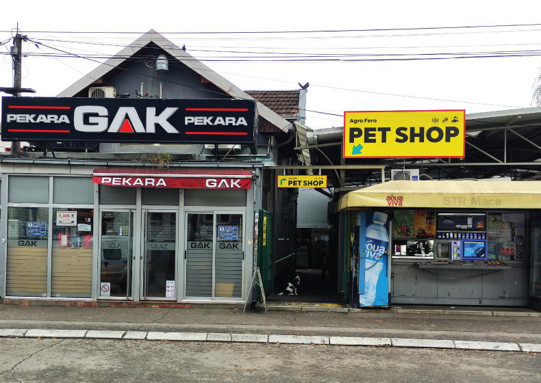 „Agro Fero“ pet shop Bežanijska kosa Ledine – Novi Beograd – Zemun Portal