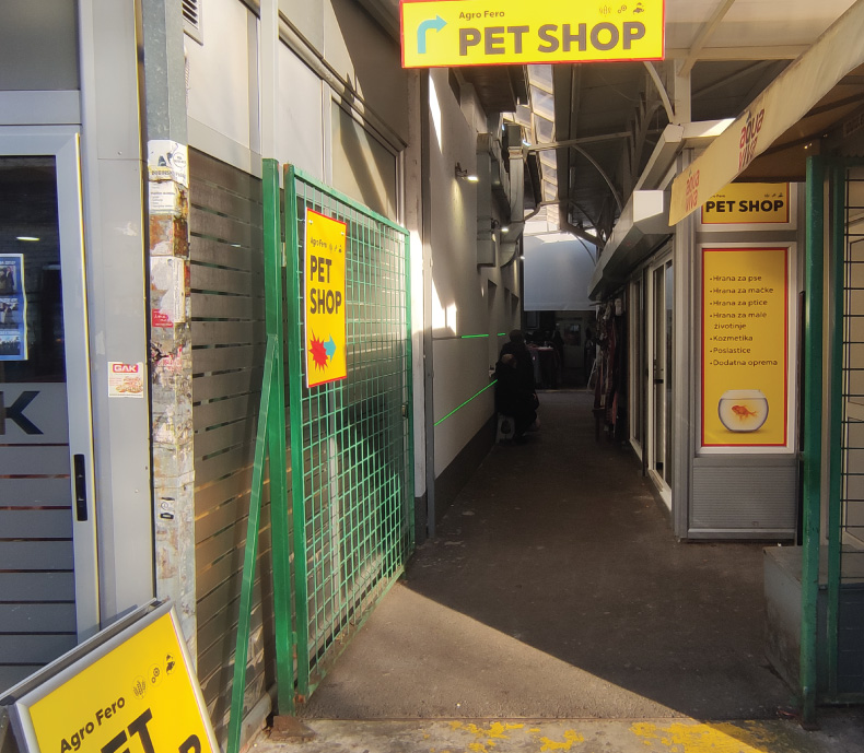 „Agro Fero“ pet shop Bežanijska kosa Ledine – Novi Beograd – Zemun Portal